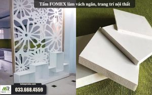 Tấm fomex Đà Nẵng, báo giá tấm formex 3mm, 5mm, 10ly giá rẻ