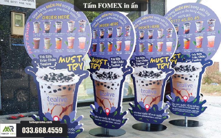 Tấm fomex Đà Nẵng, báo giá tấm formex 3mm, 5mm, 10ly giá rẻ